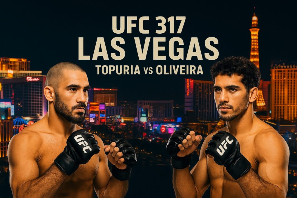 UFC 317 in Las Vegas – Topuria vs. Oliveira, Fight Card & TV-Infos ...